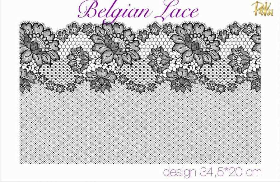 Silk Screen Mesh Stencil for Polymer Clay, Ceramic pottery and Cakes