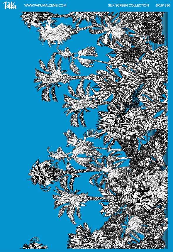 Silk Screen Mesh Stencil for Polymer Clay, Ceramic pottery and Cakes