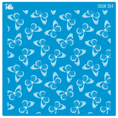 Silk Screen Mesh Stencil for Polymer Clay, Ceramic pottery and Cookies