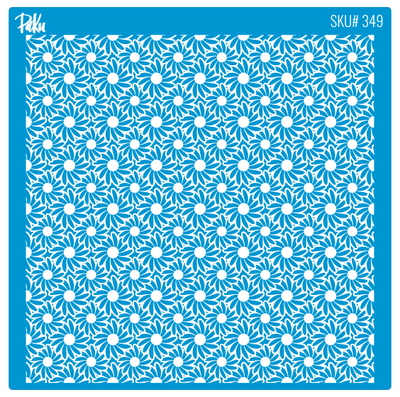 Silk Screen Mesh Stencil for Polymer Clay, Ceramic pottery and Cookies