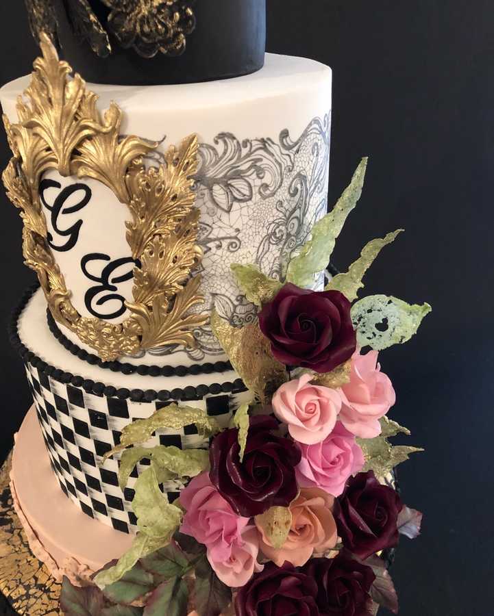 Silk Screen Mesh Stencil for Polymer Clay, Ceramic pottery and Cakes