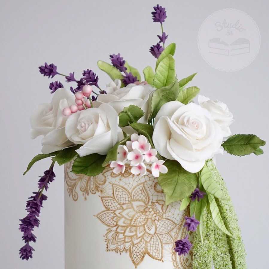 Silk Screen Mesh Stencil for Polymer Clay, Ceramic pottery and Cakes