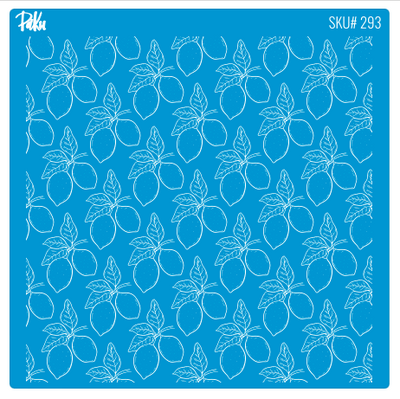 Silk Screen Mesh Stencil for Polymer Clay, Ceramic pottery and Cookies